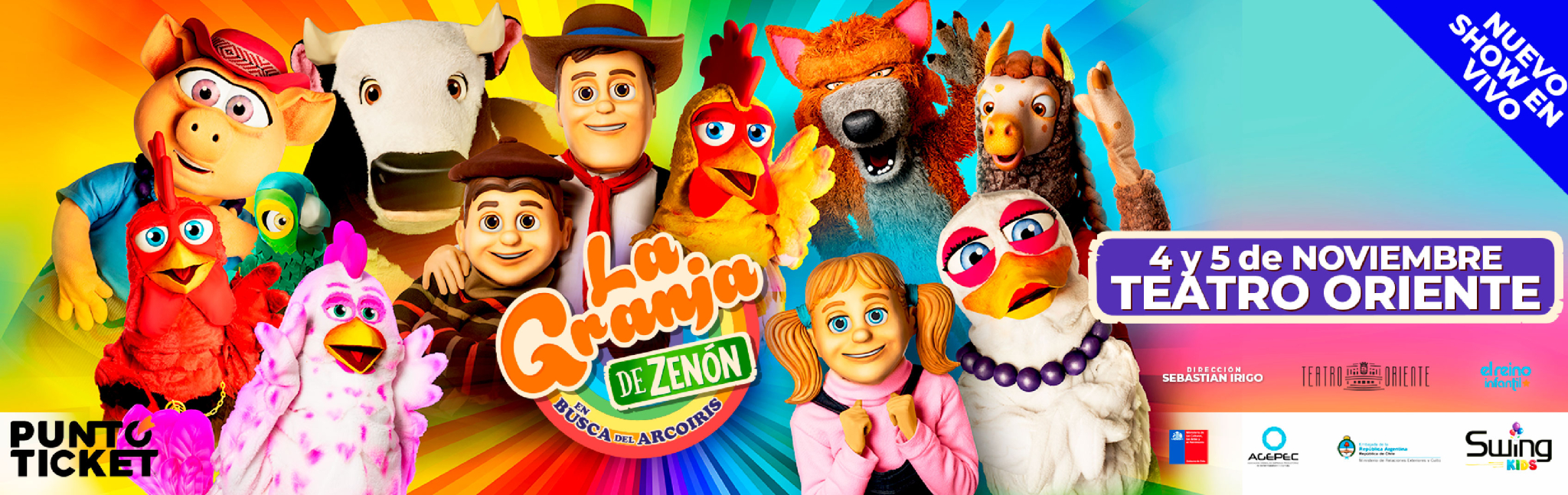LA GRANJA DE ZENÓN VUELVE CON SU NUEVO SHOW EN VIVO EN BUSCA DEL ...